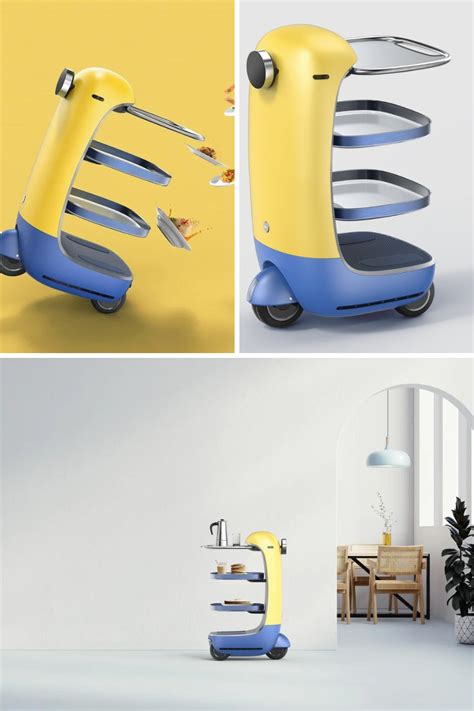 Minion Serving Robot A Cute And Helpful Kitchen Appliance