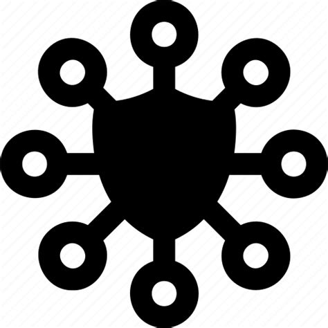 Web Hosting Security Shield Internet Web Hosting Network Icon