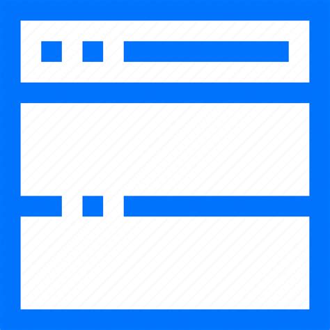browser flowchart layout section split website wireframe icon