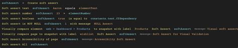 Soft Assertions Devassure