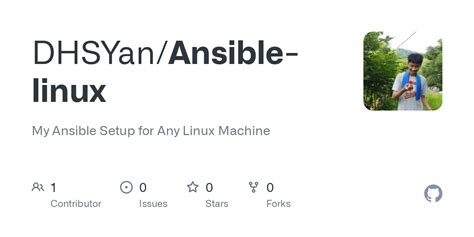 Github Dhsyanansible Linux My Ansible Setup For Any Linux Machine