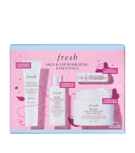 Fresh Hydrating Skincare And Lip Balm T Set Harrods Us