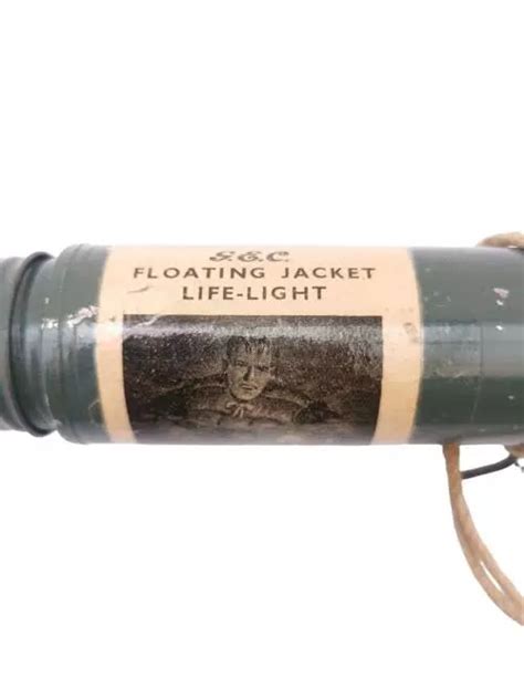 Ww2 Raf Mae West Early Pattern Floating Torch In Survival And First Aid
