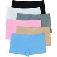 Wonder Nation Girls 5 Pair Playground Shorts Sizes Xs Xl