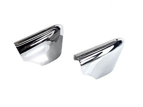 1959 Chevy Impala Rear Non Wagon Bumper Guards Pair Southeast Chevy Parts