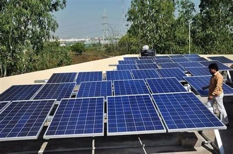 Mounting Structure Off Grid Solar Power Plant Capacity 10 Kw For