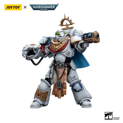 Joytoy Warhammer 40k Space Marines White Consuls Captain Figure