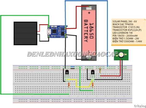 16 sơ đồ mạch đèn LED chiếu sáng 12V 220v chi tiết