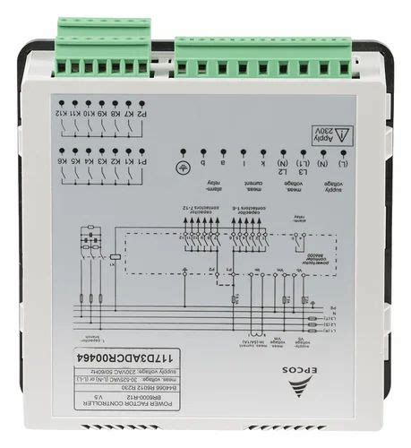 Automatic Epcos BR6000 Power Factor Controller For Commercial Single