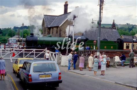 British Railways Lner Steam Locomotive 62005 1986 Orig Slidecopyright