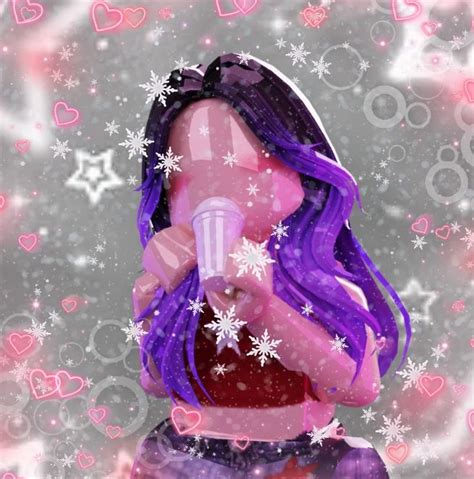 No Face Gfx Roblox Girl In 2024 Roblox Girl Face