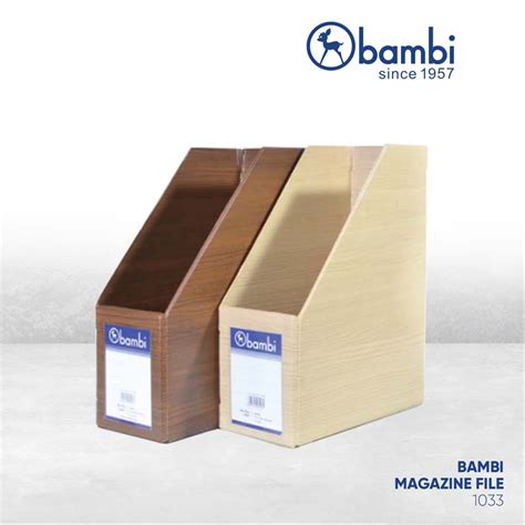 Jual Bambi Box File Magazine JUMBO SIZE 11 5 Cm Wood Series Edisi Terbatas Box Arsip Box