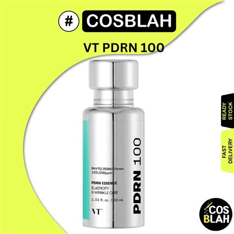 Vt Cosmetics Pdrn 100 Essence Korean Gingseng Plant Derived Pdrn Serum