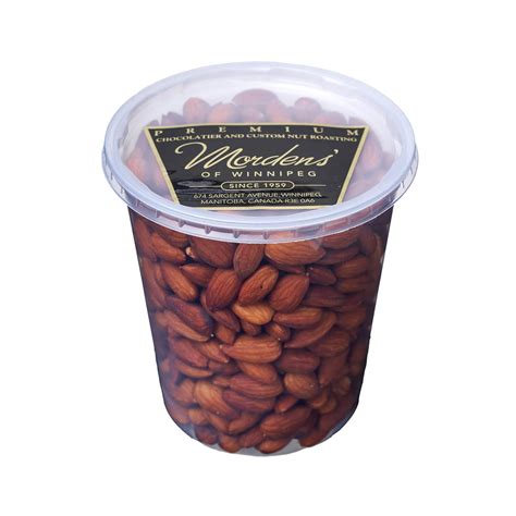 Roasted Almonds No Salt Mordens Of Winnipeg