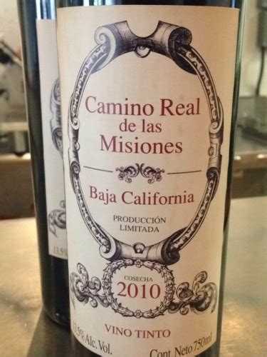 Nostra Camino Real De Las Misiones Tinto Vivino US