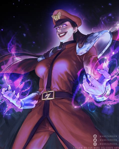 M Bison Street Fighter Drawn By Wandzardeen Danbooru