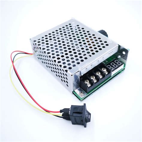 Digital Display PWM Speed Controller DC Motor Adjustable Drive Module Input V V A