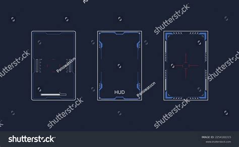 2416 Abstract Hud Ui Gui Future Futuristic Screen System Images Stock