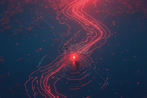 红蓝交织插画图片下载 正版图片601065357 摄图网