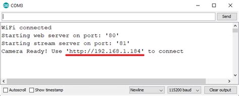 ESP CAM设置静态 固定 IP 地址Arduino IDE 趣讨教