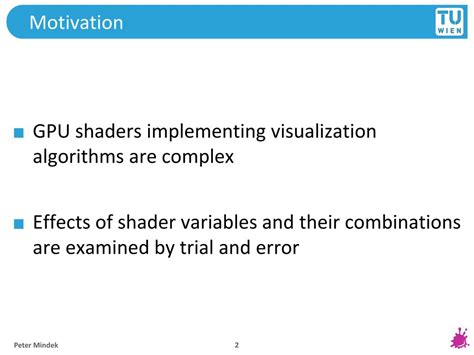 Ppt Visual Parameter Exploration In Gpu Shader Space Powerpoint
