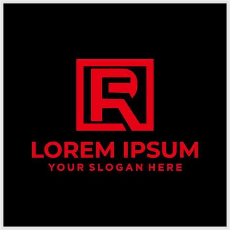 Premium Vector Lette R Simple Design Vector