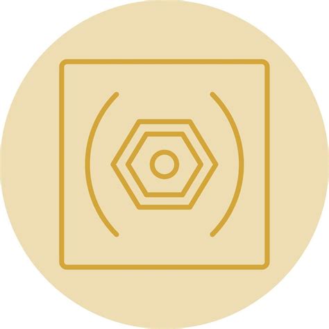 Bracket Line Yellow Circle Icon 44097777 Vector Art At Vecteezy