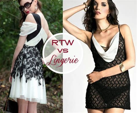 Ready To Wear Vs Lingerie
