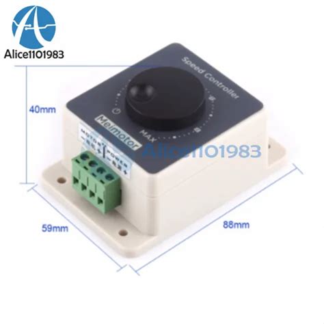 20a Dc 10v 60v Pwm Pulse Width Modulator Waterproof Motor Speed