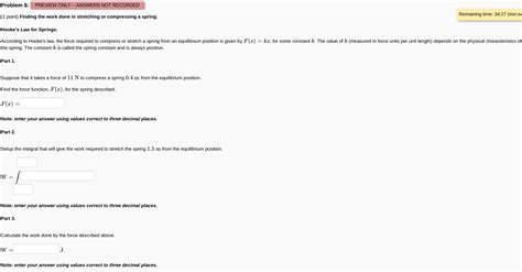 Solved Problem PREVIEW ONLY ANSWERS NOT RECORDED Chegg Com