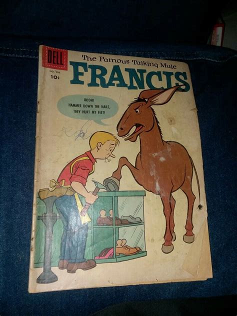 Francis The Famous Talking Mule 1958 906 Four Color Dell Comics Tv
