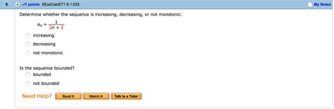 solved 9 11 points sesscalcet1 8 1 033 my notes determine