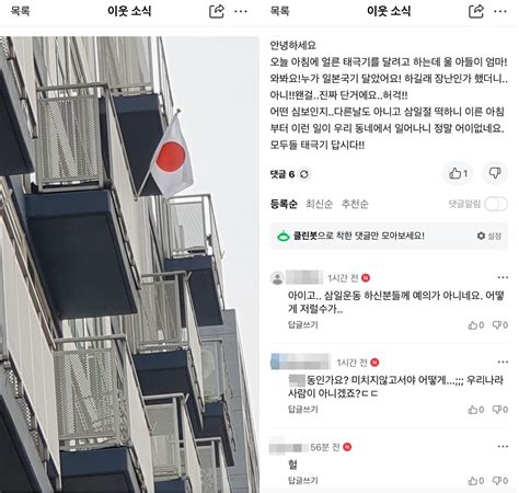 3·1절에 일장기 내걸린 세종시 아파트주민 항의 빗발쳐 서울신문