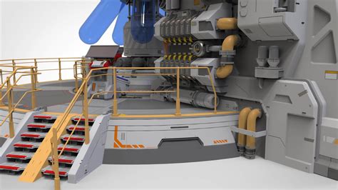 Sci Fi Incubator 3d Model By Chtazi