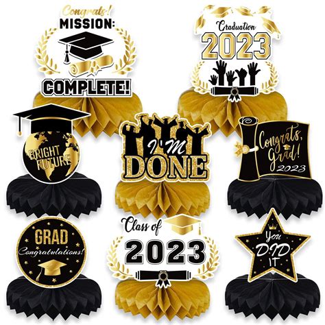 Tanxxt Clearance Tabletop Decoration Season Of Graduation Honeycomb
