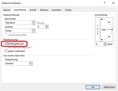 Texteingabe In Excel