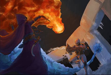 Sci Fi Vs Fantasy Challenge By Jamaconc On Deviantart