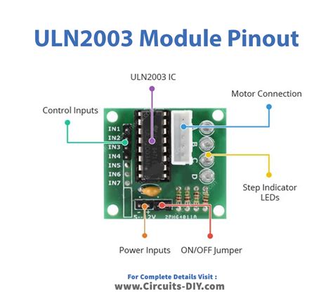 Uln2003 5v Stepper Motor Driver 4 Phase Uln2003 5v Stepper Motor Driver 4 Phase