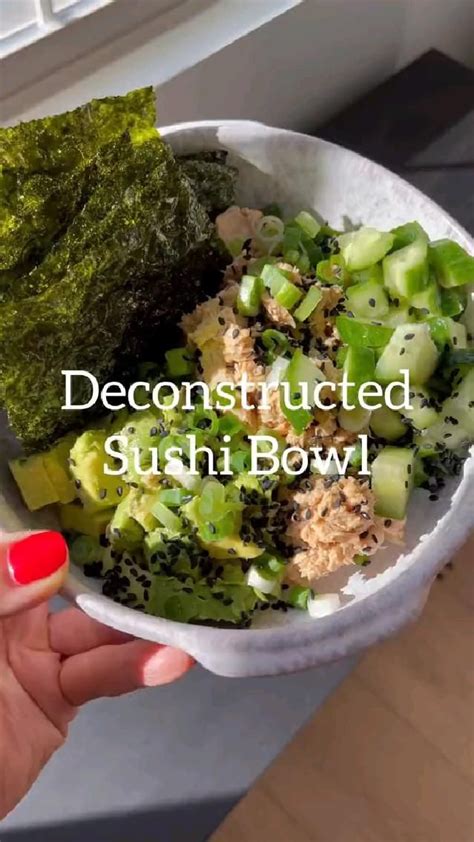 Deconstructed Sushi Bowl