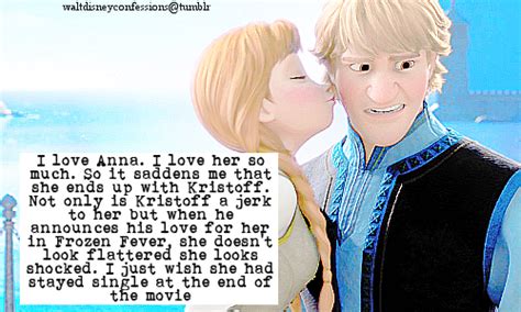 Anna And Kristoff Kiss