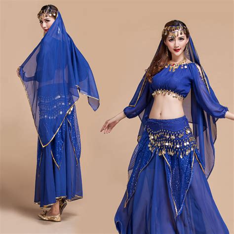 Bollywood Indian Queen Belly Dance Dress Belly Stage Performance