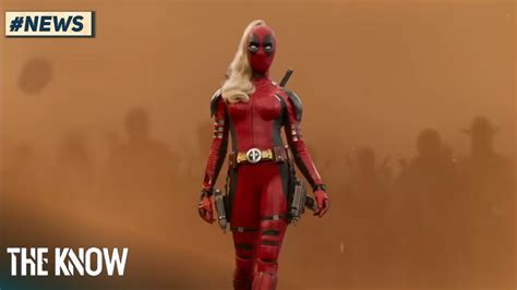 Lady Deadpool Actress Revealed Amid Blake Lively Taylor Swift Rumors • The Know Official Youtube