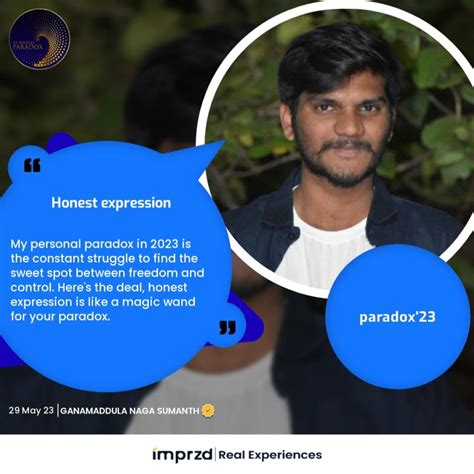 ganamaddula naga sumanth on linkedin iitm paradox