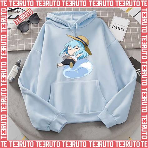 Chibi Rimuru Tempest Playing With Slime Unisex Hoodie Teeruto