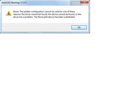 AutoCad Error While Selecting A Printer AutoCAD Beginners Area AutoCAD Forums