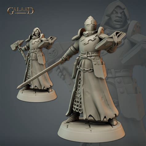 3d File Priest Knight Casting Spell Variant ⛪️・3d Printing Model To