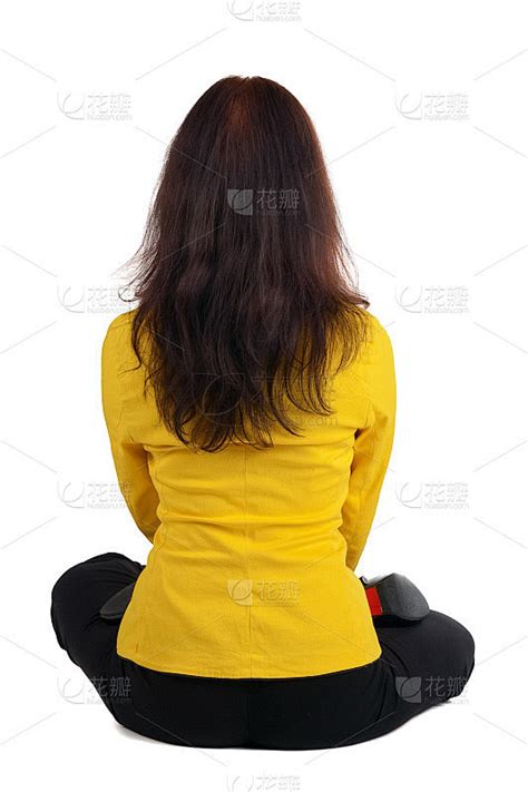 做瑜伽的漂亮女商人