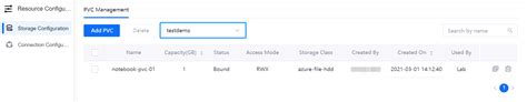 Manage Notebook Instances — Enos™ Enterprise Analytics Platform