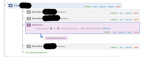 Measurement How Do You Randomize Within A Qualtrics Form Without