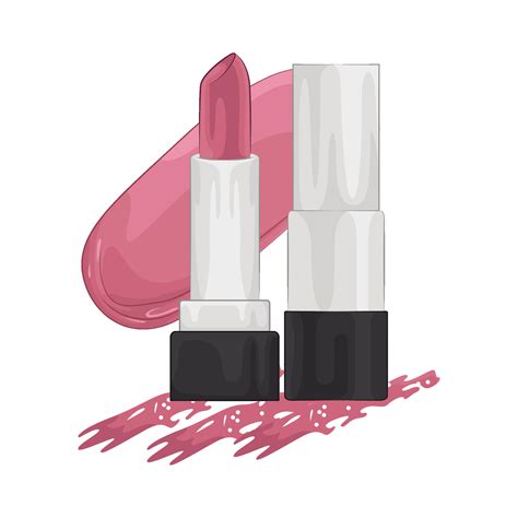 Illustration Of Pink Lipstick 42892092 Vector Art At Vecteezy